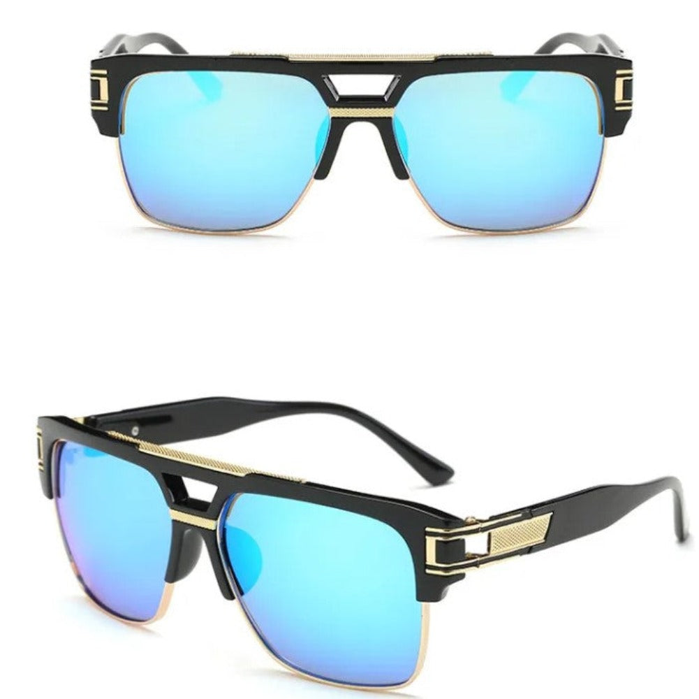 Retro Vintage 80s 90s Classic Pimp Rapper Gangsta Men's Victor Sunglas